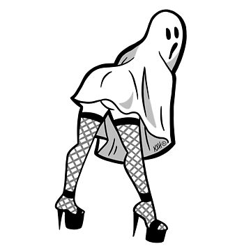 "Sexy Ghost #2" Art Board Print for Sale by kat-horst | Redbubble
