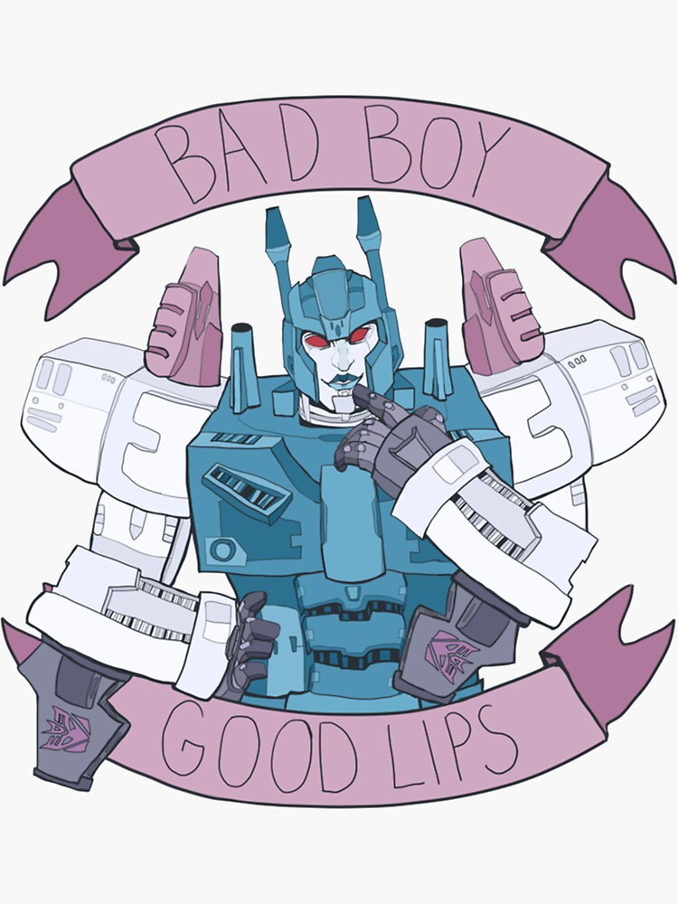 "Bad boy " Sticker for Sale by RachtaLin | Redbubble