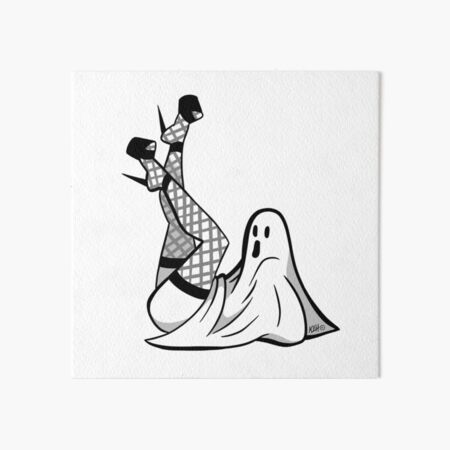 "Sexy Ghost #3" Art Board Print for Sale by kat-horst | Redbubble