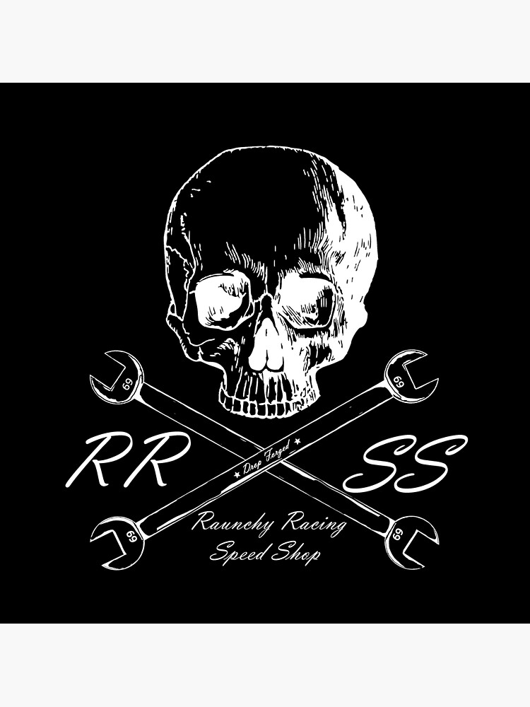 "Speed Shop white edition by Raunchy Racing " Poster for Sale by ...