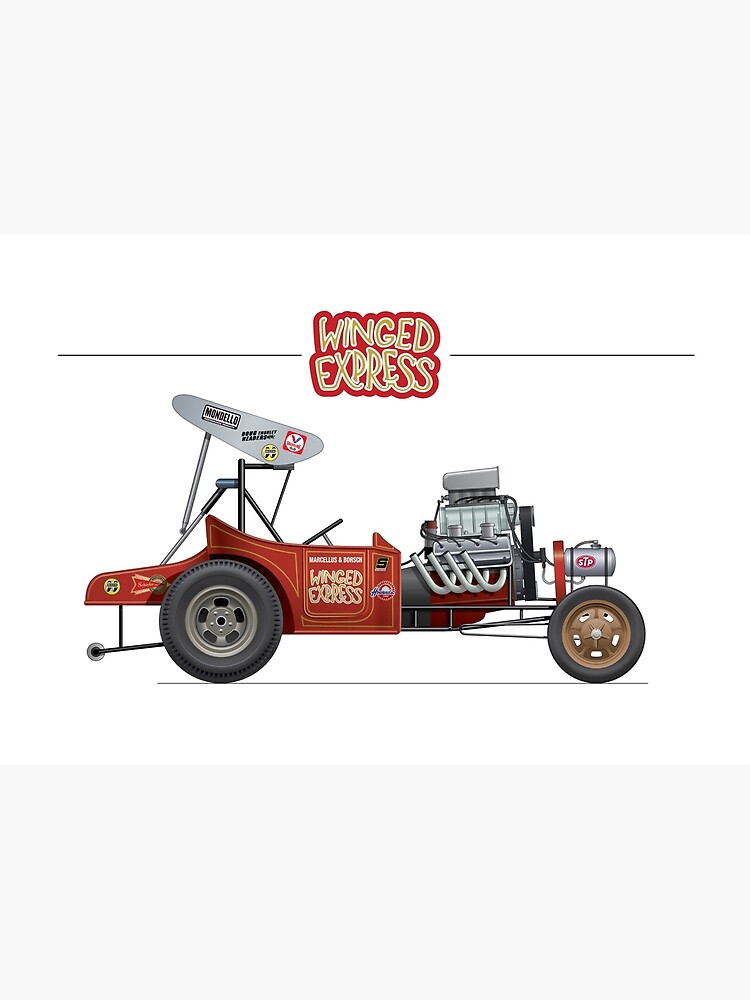 "Winged Express fuel altered" Photographic Print for Sale by ...