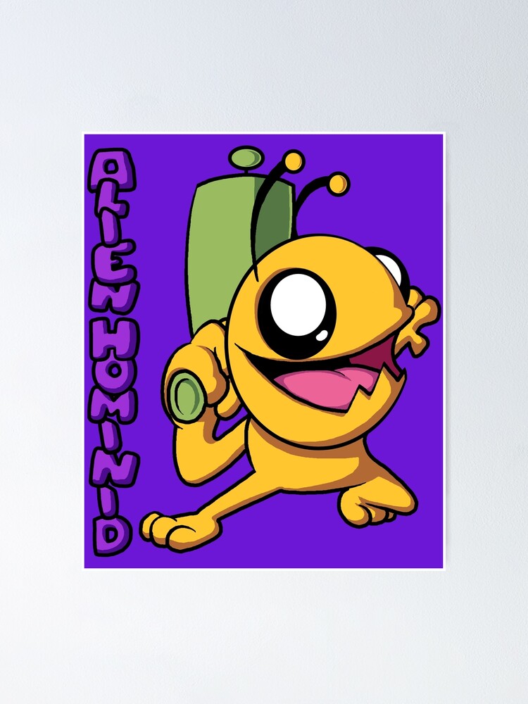 "Alien Hominid Fanart" Poster for Sale by HogoBrogh | Redbubble