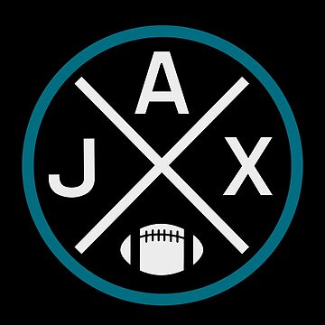 "Retro Jacksonville Football Emblem Vintage JAX" Sticker for Sale by ...