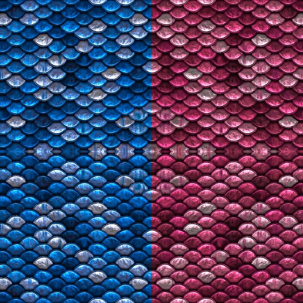 "Scale pattern" by hcarts | Redbubble