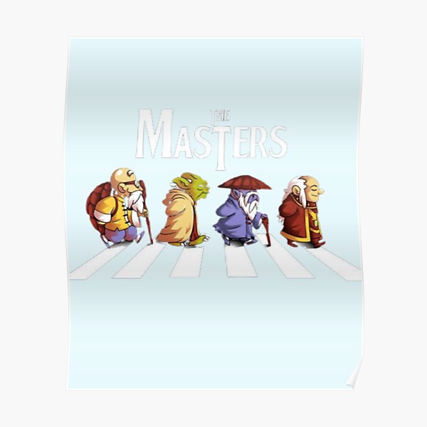 "Master Roshi" Poster for Sale by Mika-Funart | Redbubble