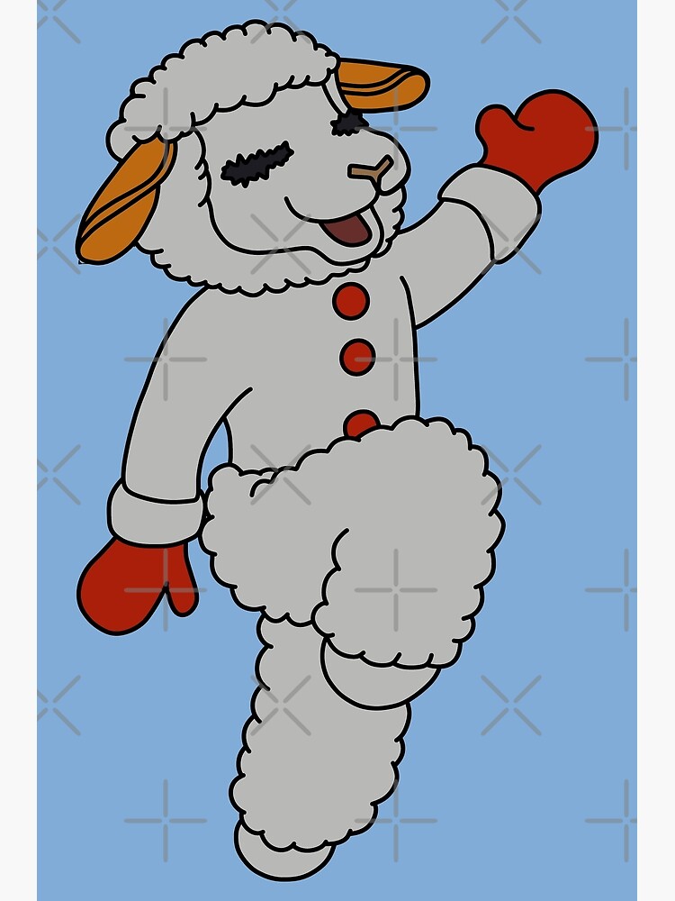 "Lambchop dancing fan art" Poster for Sale by Ethereal-Enigma | Redbubble