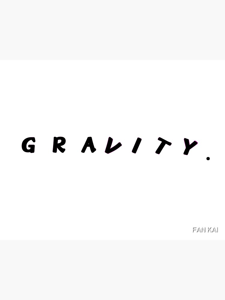 "gravity 2022" Poster for Sale by inesbldy | Redbubble