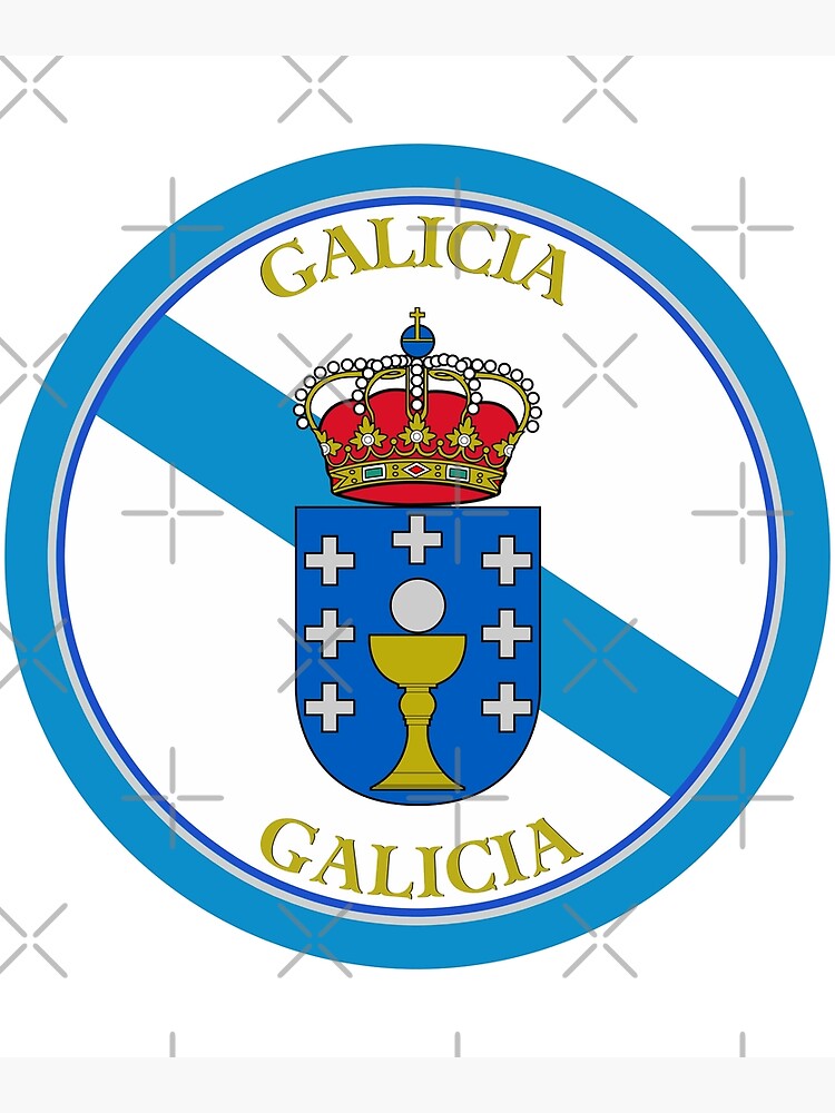 "Autonomous Community of Galicia" Poster for Sale by FedSherDesign ...