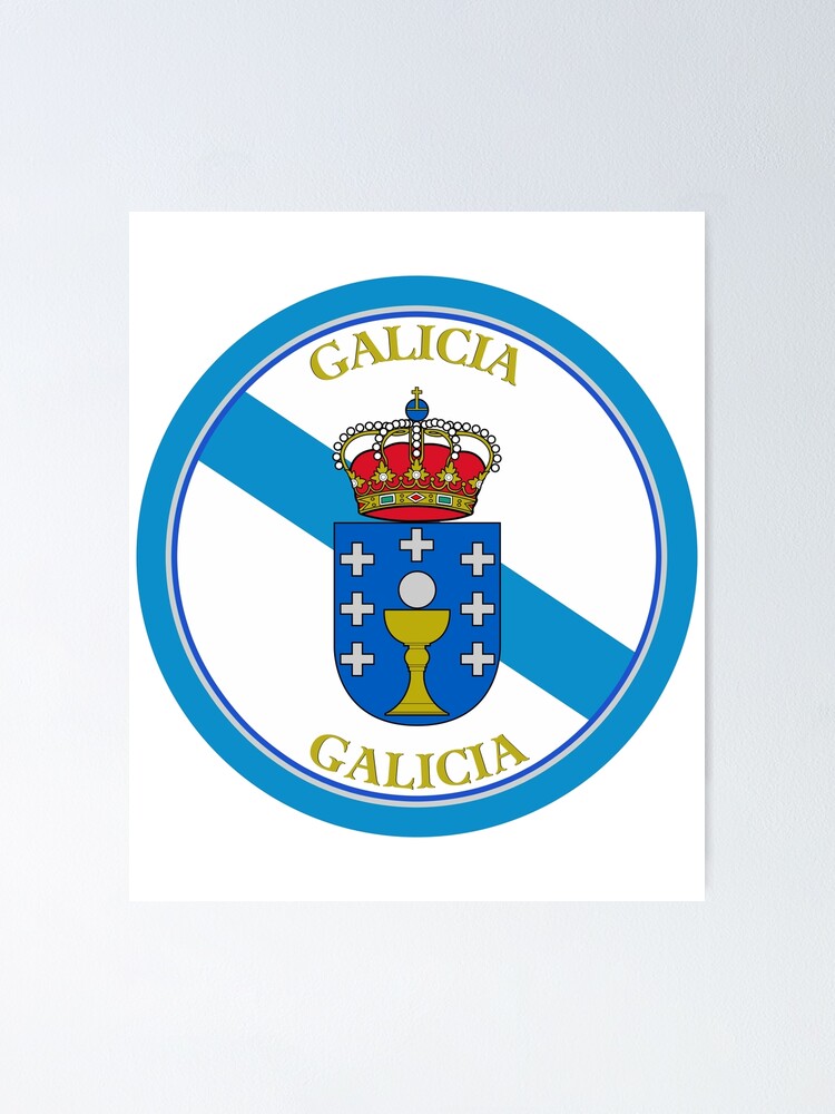 "Autonomous Community of Galicia" Poster for Sale by FedSherDesign ...