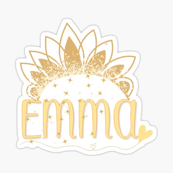 "Emma Name, Is Here Gift For emma Sticker " Sticker for Sale by ...