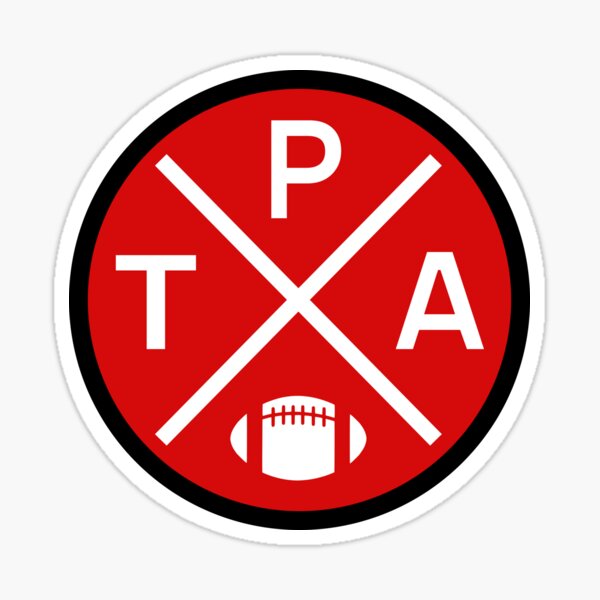 "Tampa Bay Football Emblem Vintage TPA" Sticker for Sale by pixeljamz ...