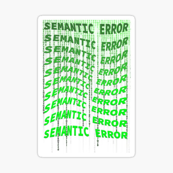 "Semantic Error Manhwa Text Graphic" Sticker for Sale by ...