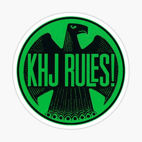 "KHJ Rules" Sticker for Sale by PixelBuilder | Redbubble