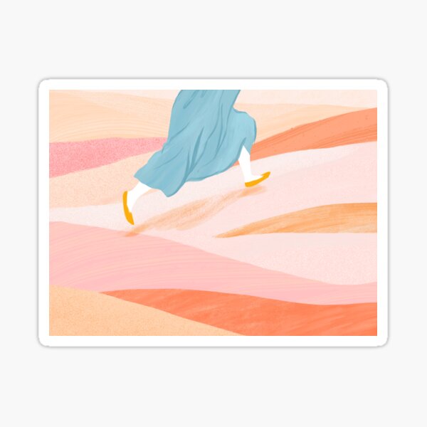 "Find Your Way" Sticker for Sale by sunleeart | Redbubble