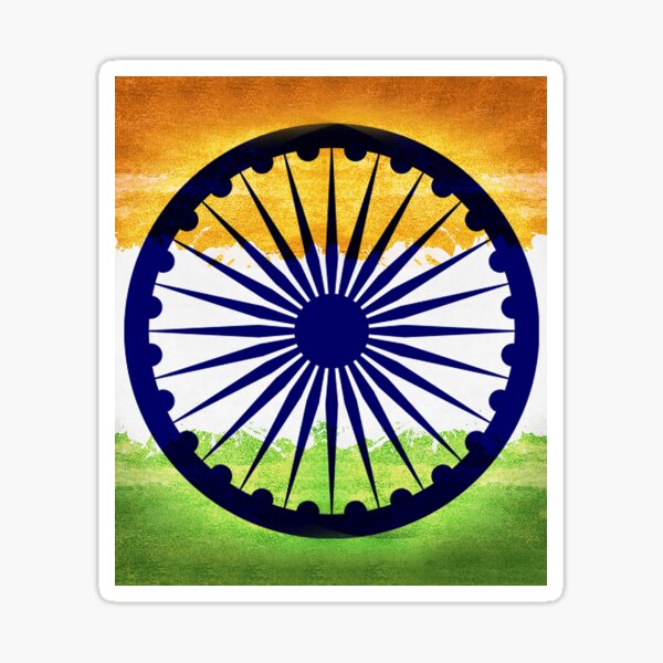 "Tiranga Indian Independence Day" Sticker for Sale by PVDee | Redbubble