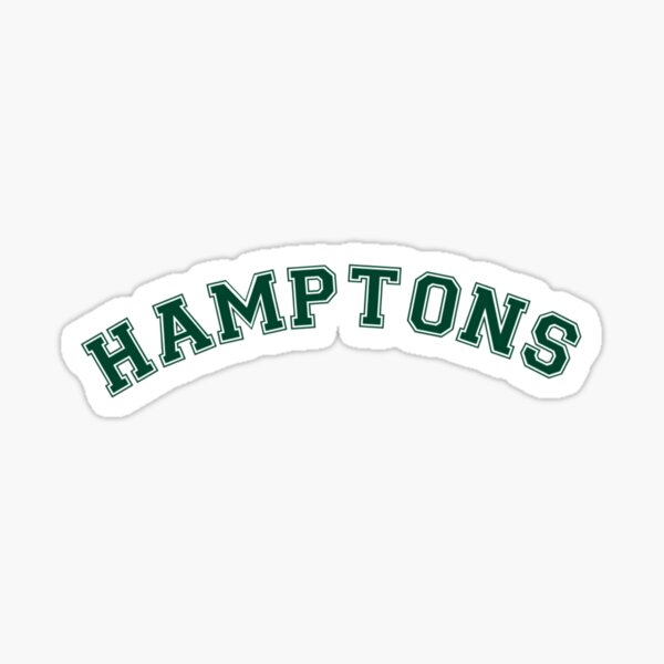 "hamptons" Sticker for Sale by ghostinworld | Redbubble