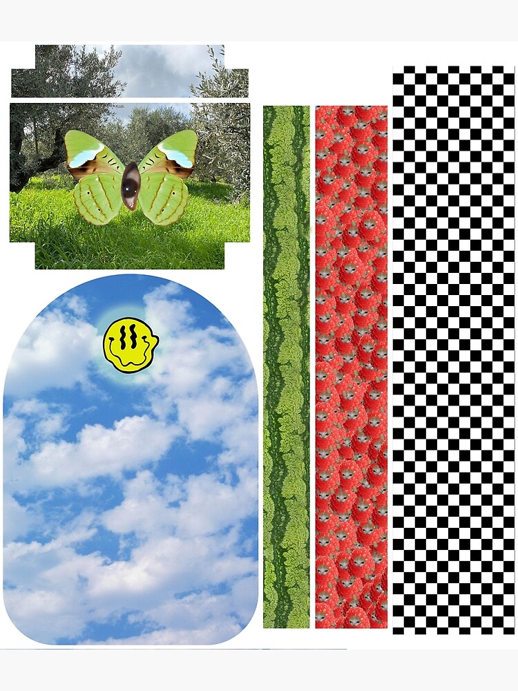 Weirdcore backpack featuring a green butterfleye Backpack sold by ...