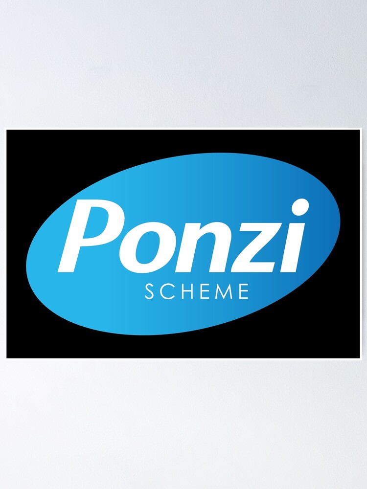 "Pfizer Ponzi Scheme" Poster for Sale by BetterDaze | Redbubble