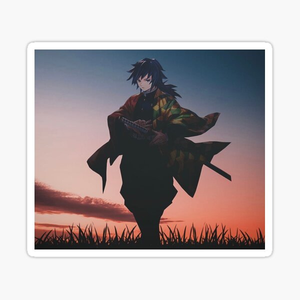 "Giyuu Tomioka Demon Slayer" Sticker for Sale by LeviAckerman146 ...