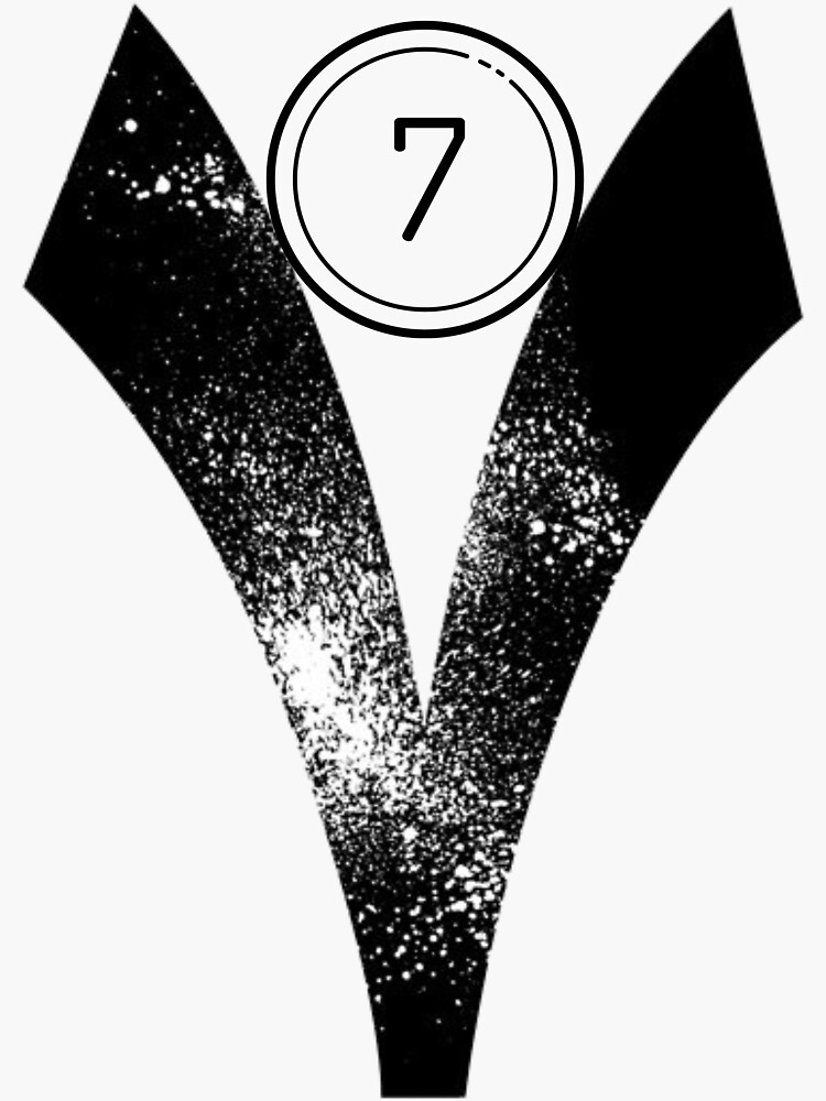 "Arabic Numbers :Seven 7" Sticker for Sale by mehdistorebaba | Redbubble