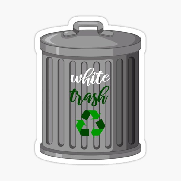 "white trash outfit" Sticker for Sale by stuppers | Redbubble