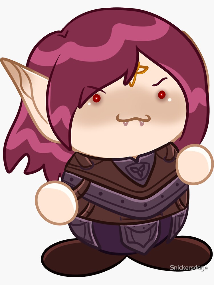 "Chibi Gwendis" Sticker for Sale by Snickersdoge | Redbubble