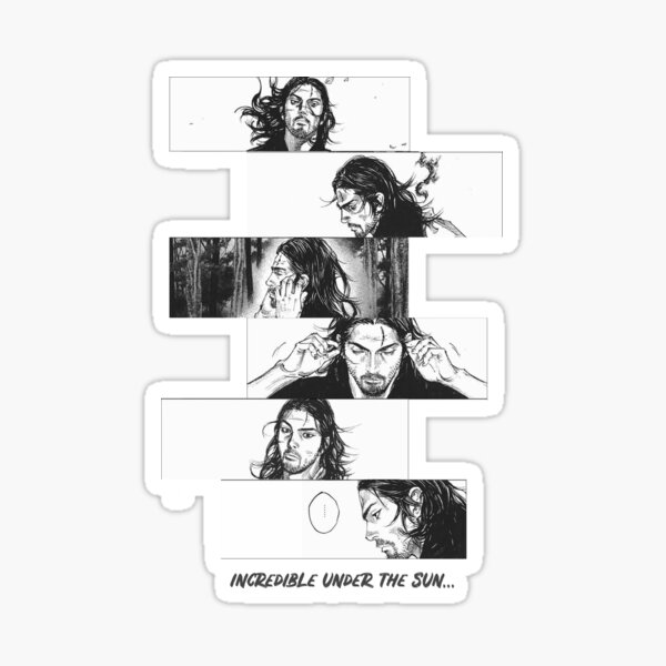 " vagabond manga Takezo" Sticker for Sale by MyWeapon | Redbubble