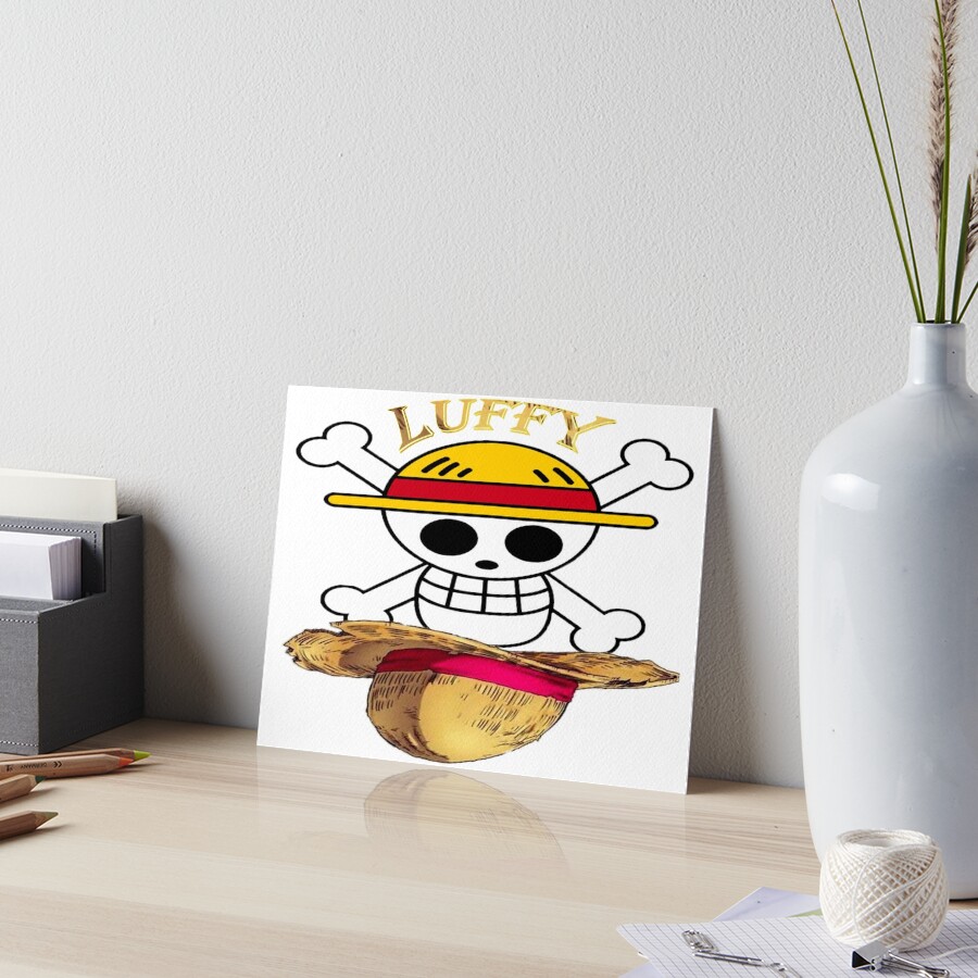 "Monkey D Luffy" Art Board Print for Sale by Blackship89 | Redbubble