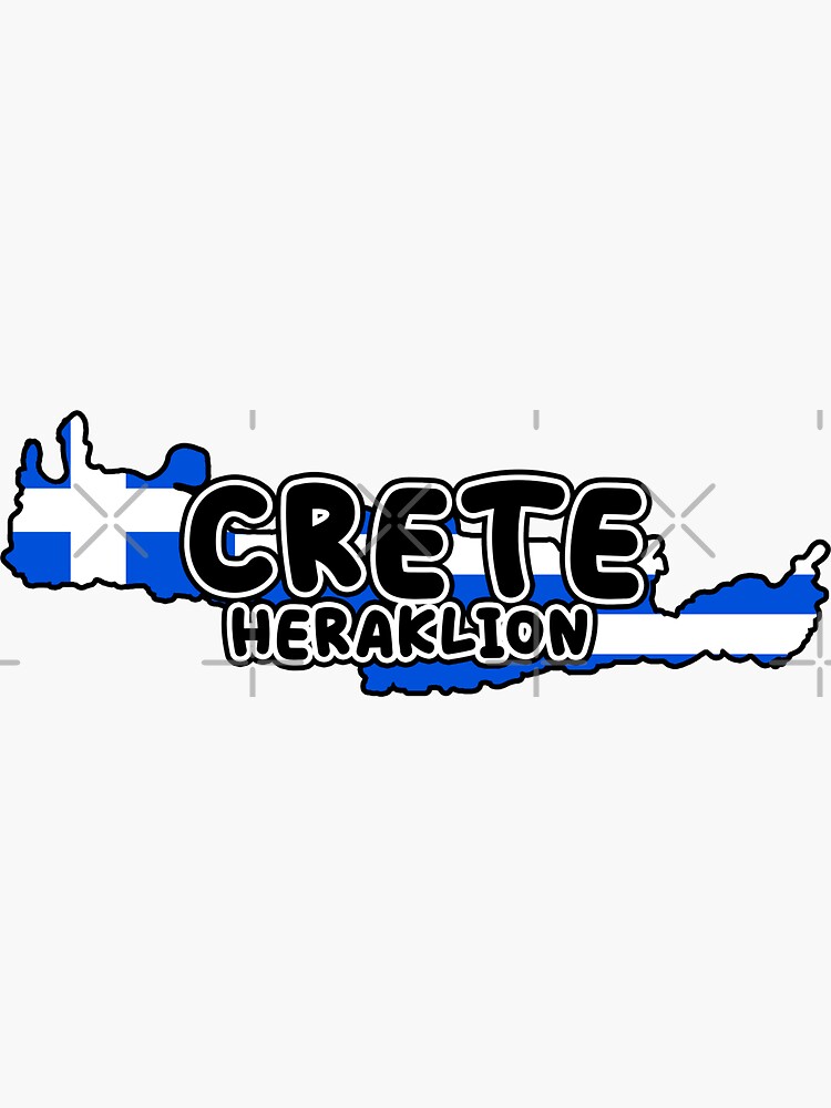 "Crete" Sticker for Sale by HACOshop | Redbubble