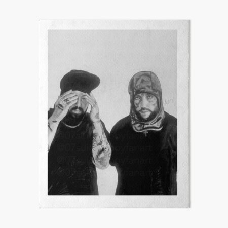 "Scrim & Ruby $uicideboy$ Suicideboys Fanart " Art Board Print for Sale ...