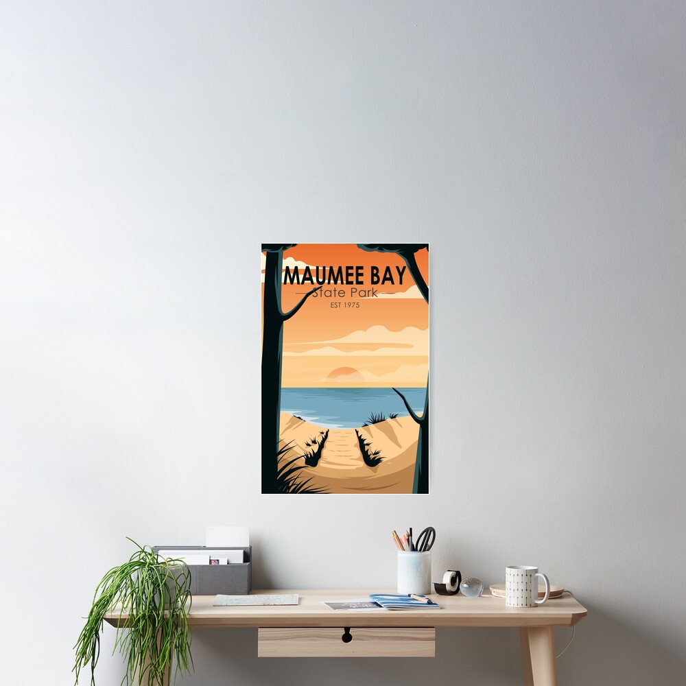 "Maumee Bay State Park Ohio Vintage" Poster for Sale by KrisSidDesigns ...