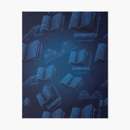 Lámina rígida «MANO HUMANA TOCANDO UN LIBRO ABIERTO LOW-POLY BRILLANTE ...