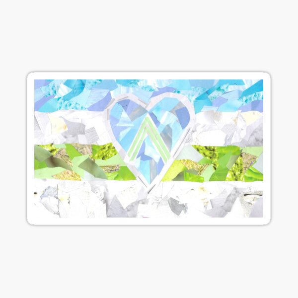 "Love Integral Aro" Sticker for Sale by cajunhusker | Redbubble