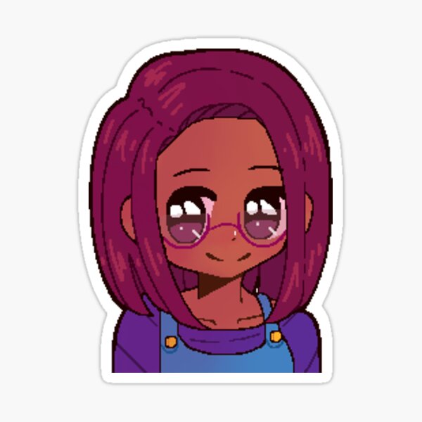 "Maru" Sticker for Sale by PeachyMeadows | Redbubble