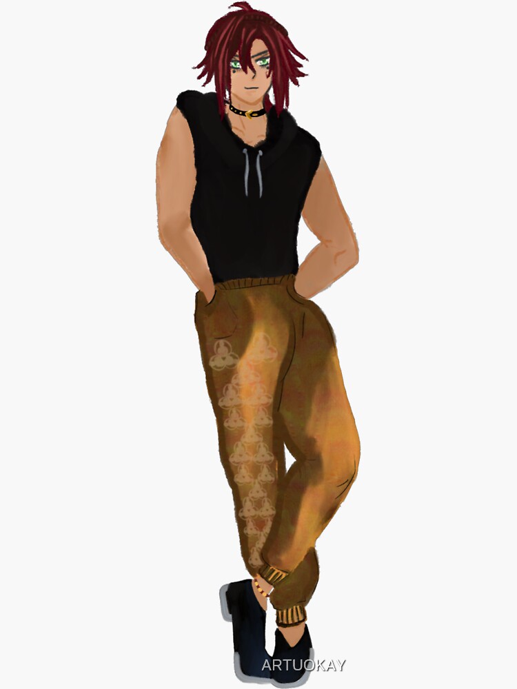 "Genshin Impact Shikanoin Heizou" Sticker for Sale by ARTUOKAY | Redbubble