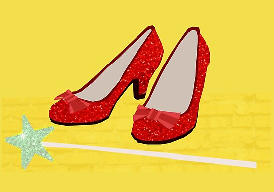 "Ruby Slippers" Photographic Print by slaterkerry | Redbubble