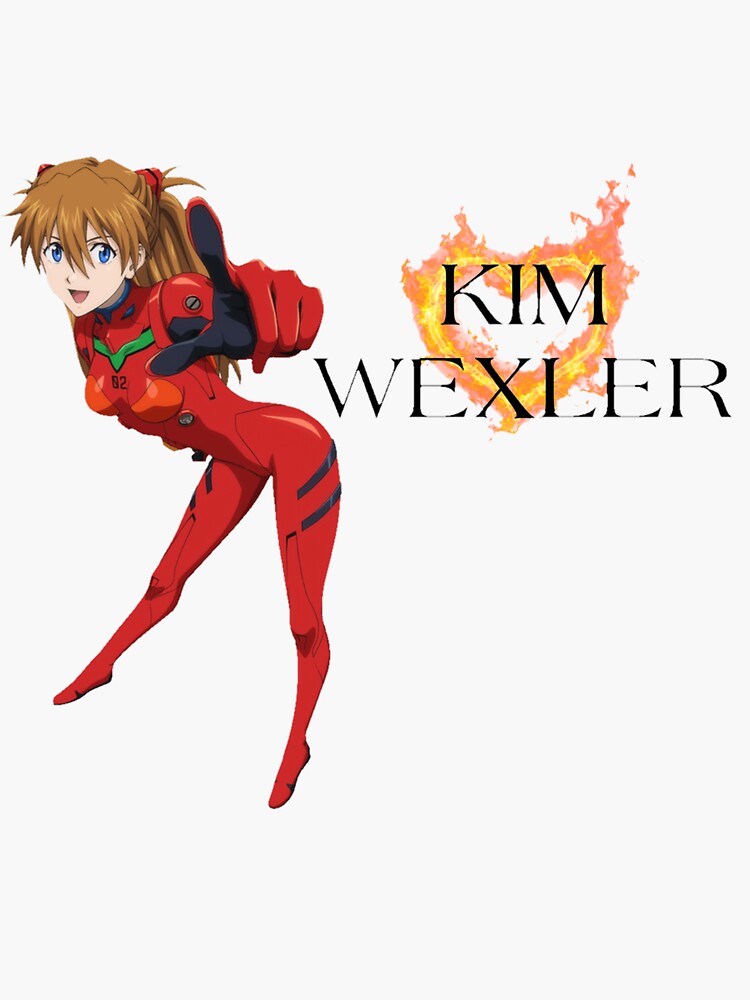 "Kim Wexler Asuka Langely" Sticker for Sale by dabeegsalesman | Redbubble