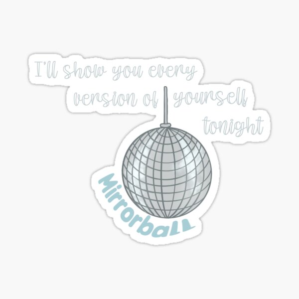 "Taylor Swift Mirrorball " Sticker for Sale by Jakayyjk | Redbubble