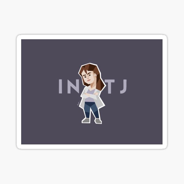 "INTJ Avatar" Sticker for Sale by evangauroux | Redbubble