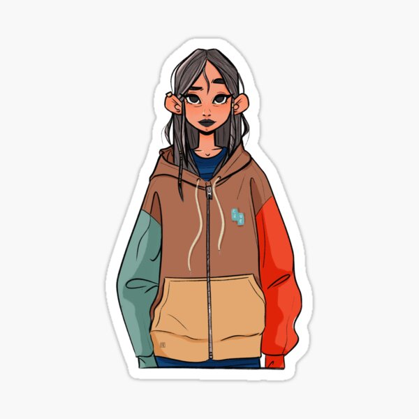 "Uh - Oversize Hoodie Streetstyle Yearbook" Sticker for Sale by ...