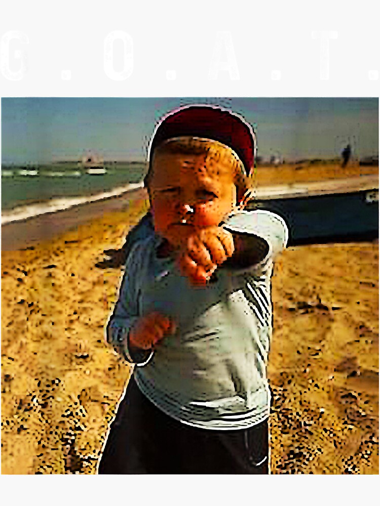 Pegatina «G.O.A.T - Team MMA Hasbulla Fight Meme - Hasbulla Hasbullah ...