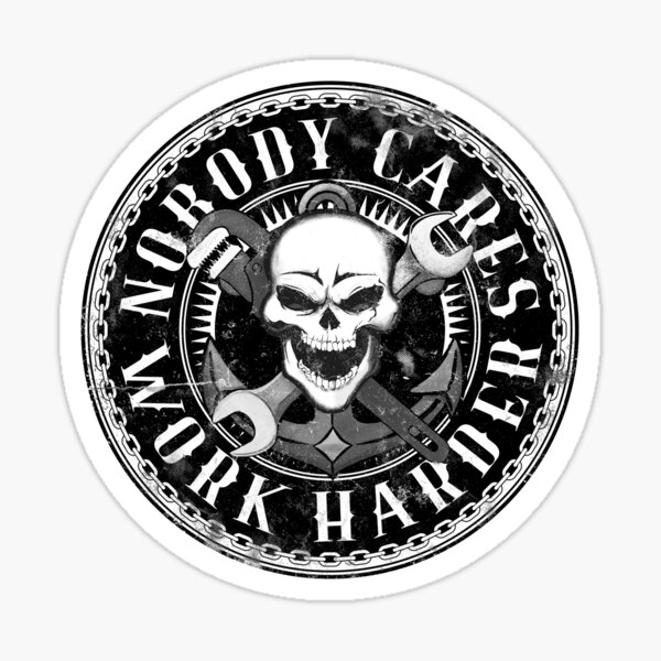 "Navy Snipe Veteran DD-214 Nobody Cares Work Harderr" Sticker for Sale ...