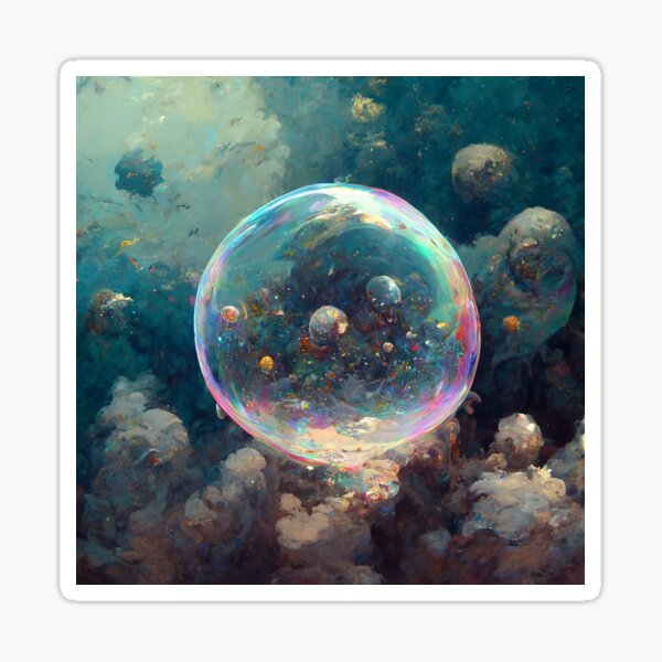 "Solar System Bubble" Sticker for Sale by pixeldiamond | Redbubble