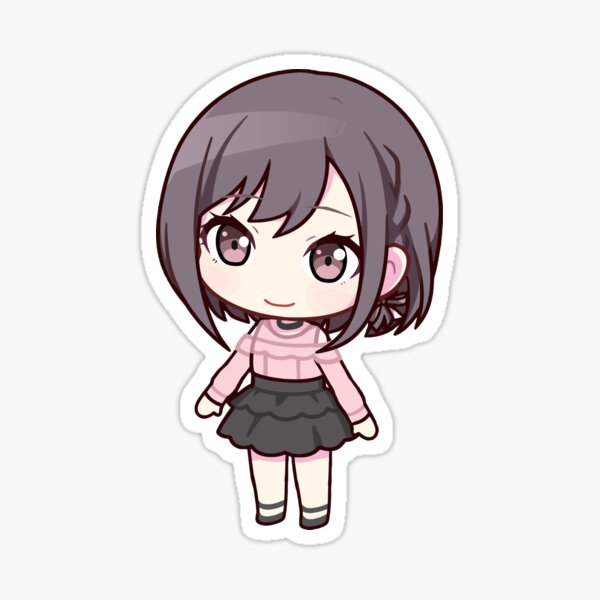 "chibi" Sticker for Sale by Takaada | Redbubble