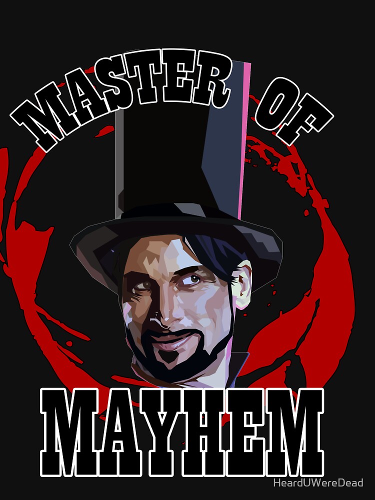 "Master Of Mayhem. Julian Slink. Blood Drive" T-shirt for Sale by ...