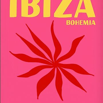 "Ibiza bohemia print " Sticker for Sale by lilamoot2 | Redbubble
