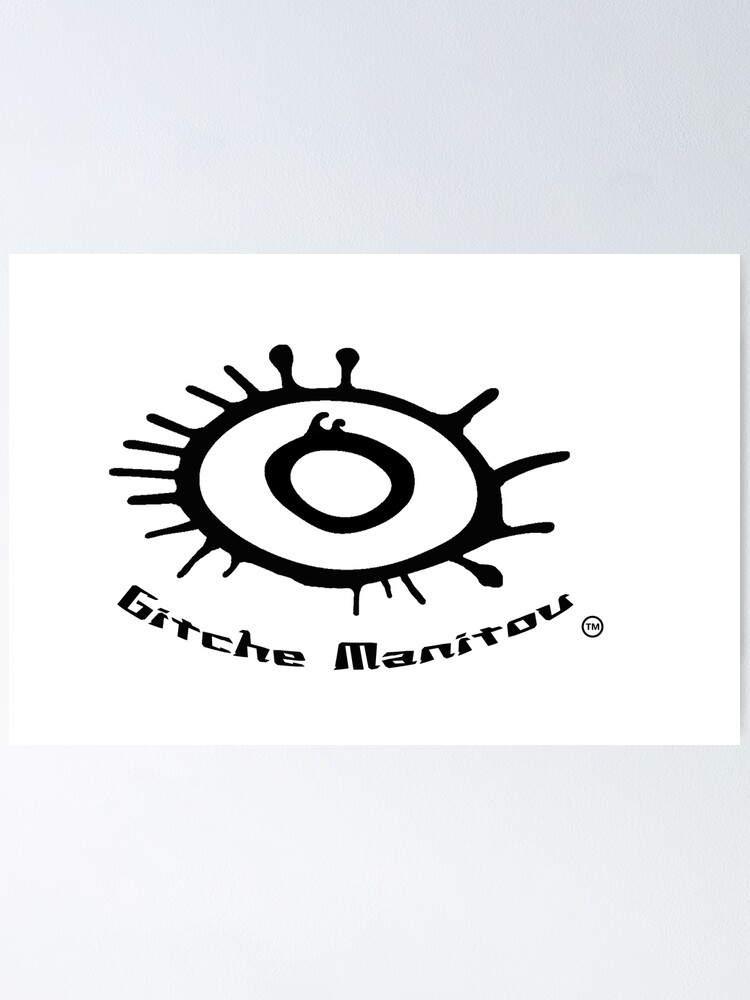 "Gitche Manitou." Poster for Sale by LoonScapes | Redbubble