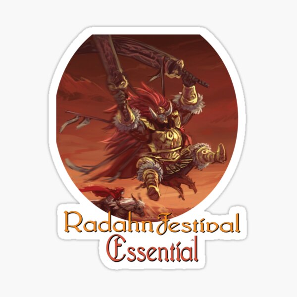 "Elden Ring Radahn Festival Poster Classic Essential Radahn Festival ...