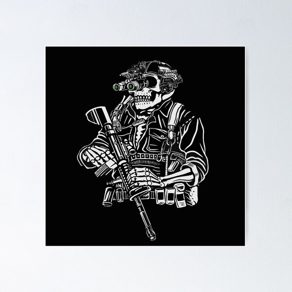 "Grim Tactical" Poster for Sale by IVTtech | Redbubble