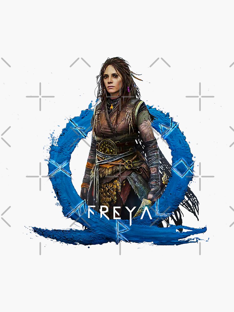 "Freya God of War Ragnarök God of War Ragnarok" Sticker for Sale by ...